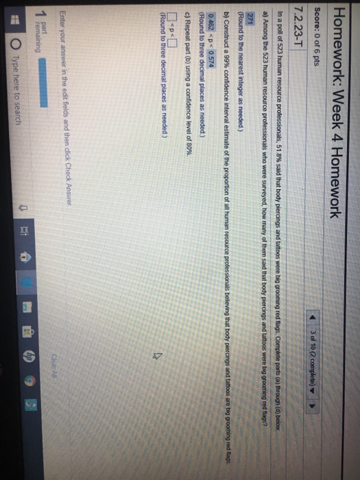 Solved Homework: Week 4 Homework Score: 0 of 6 pts 7.2.23-T | Chegg.com