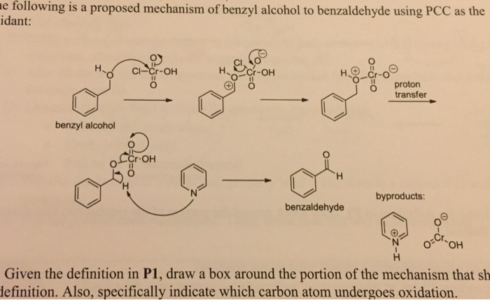 Solved e idant: following is a proposed mechanism of benzyl | Chegg.com
