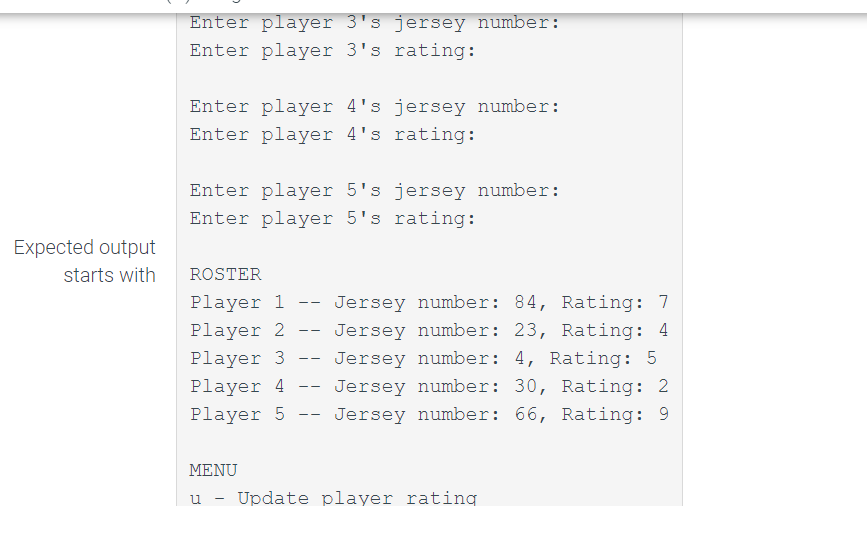 Solved IN JAVA PLEASE!!Can anyone help me fix the space here | Chegg.com
