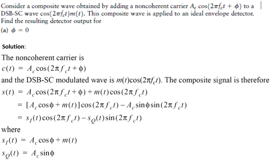 Solved 1 Consider a composite wave obtained by adding a | Chegg.com