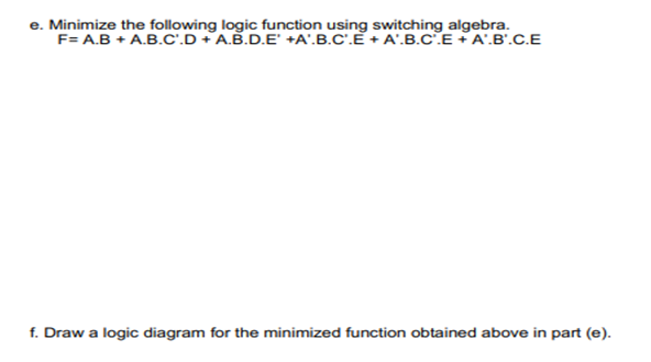 Solved Part II. Implementing Logic Functions a. Build the | Chegg.com