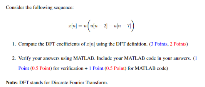 Solved Consider the following sequence: | Chegg.com