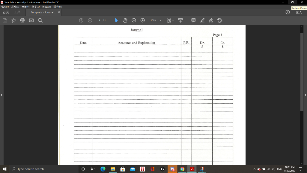Solved I would to know how to write these transaction into | Chegg.com