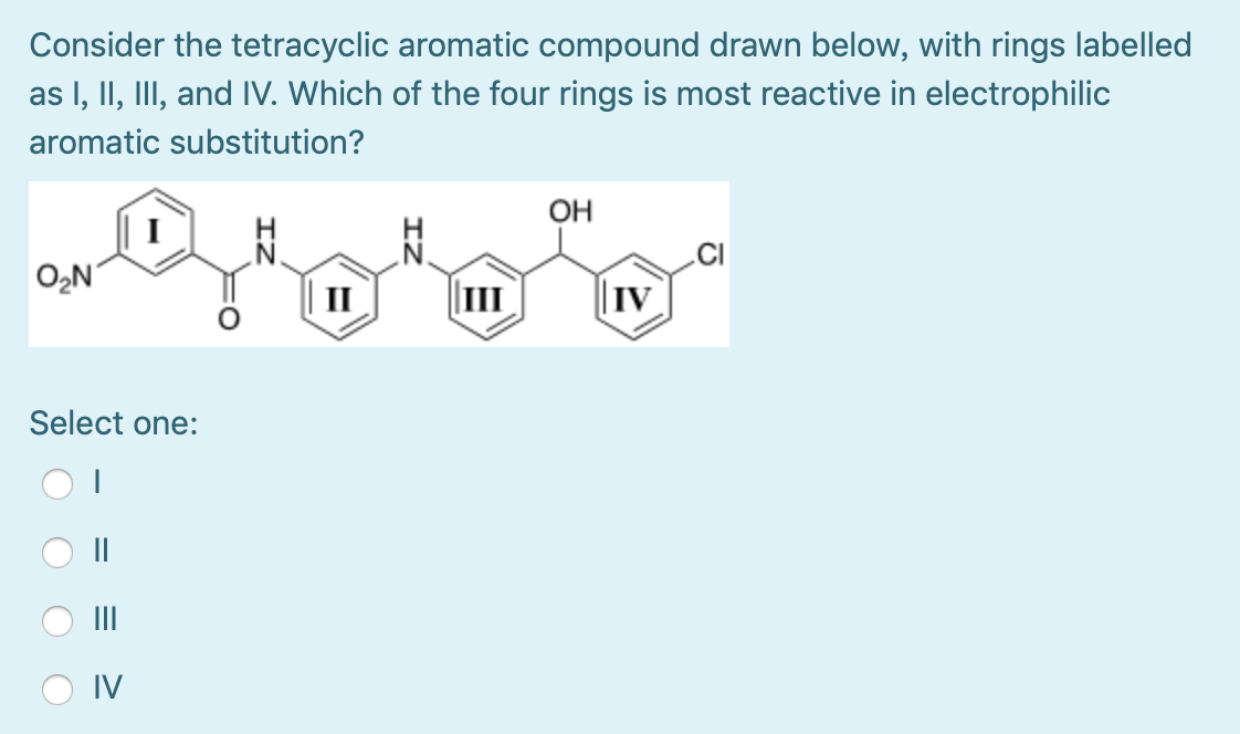 Solved Consider the tetracyclic aromatic compound drawn | Chegg.com