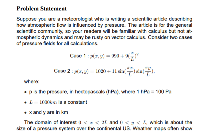 Solved Problem Statement Suppose you are a meteorologist who | Chegg.com