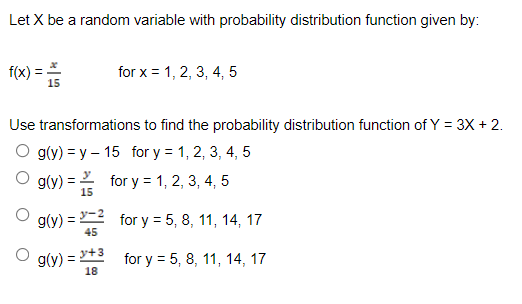 Solved Let X be a random variable with probability | Chegg.com