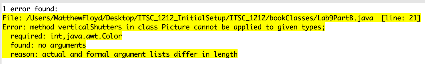 Solved [line: 21] 1 error found: File: | Chegg.com