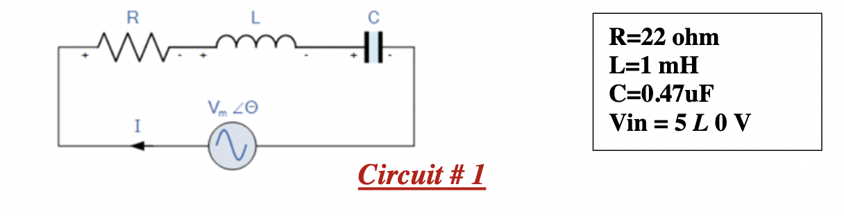 Solved Find the followings for each Circuit: 1. Inductive | Chegg.com