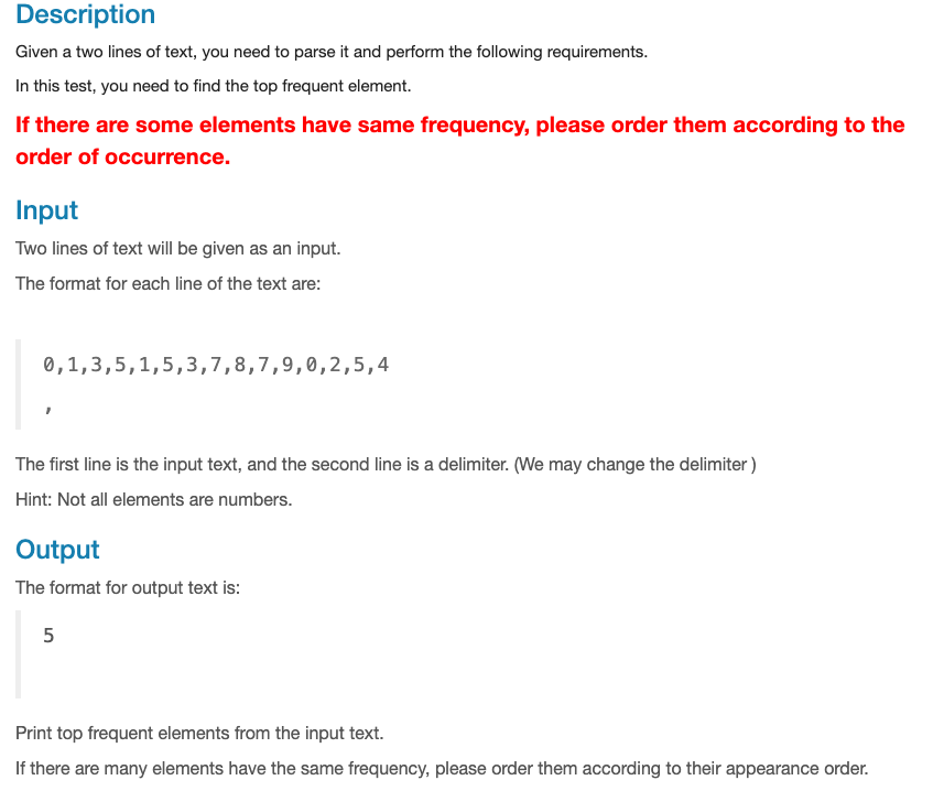 Solved Description Given a two lines of text, you need to | Chegg.com