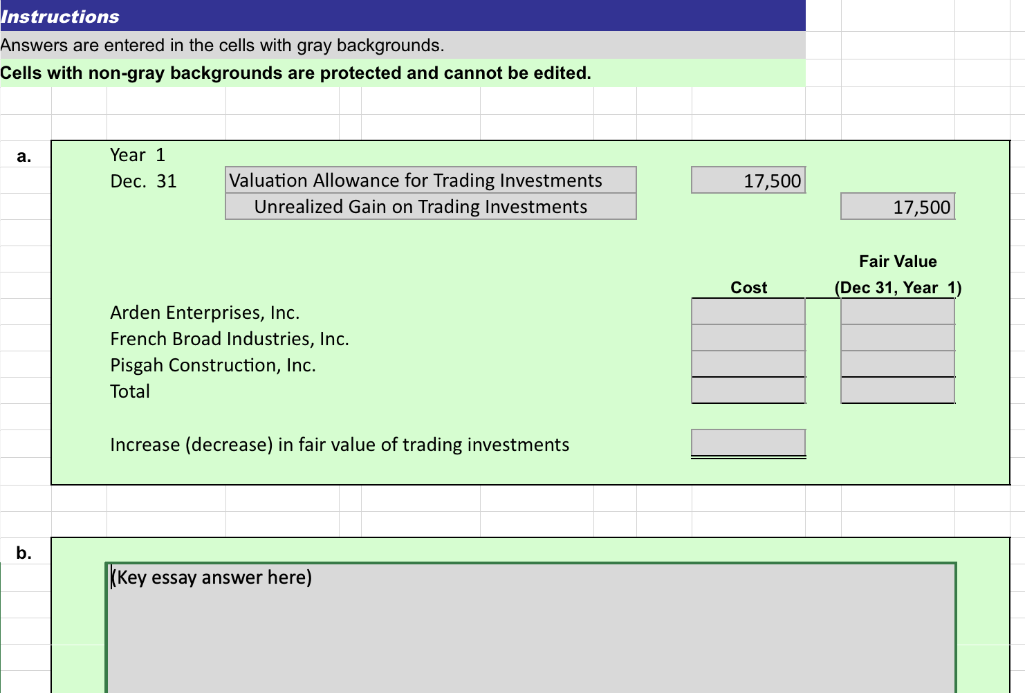Solved EX 15-17 ﻿Journal Entries for Available-for-Sale | Chegg.com