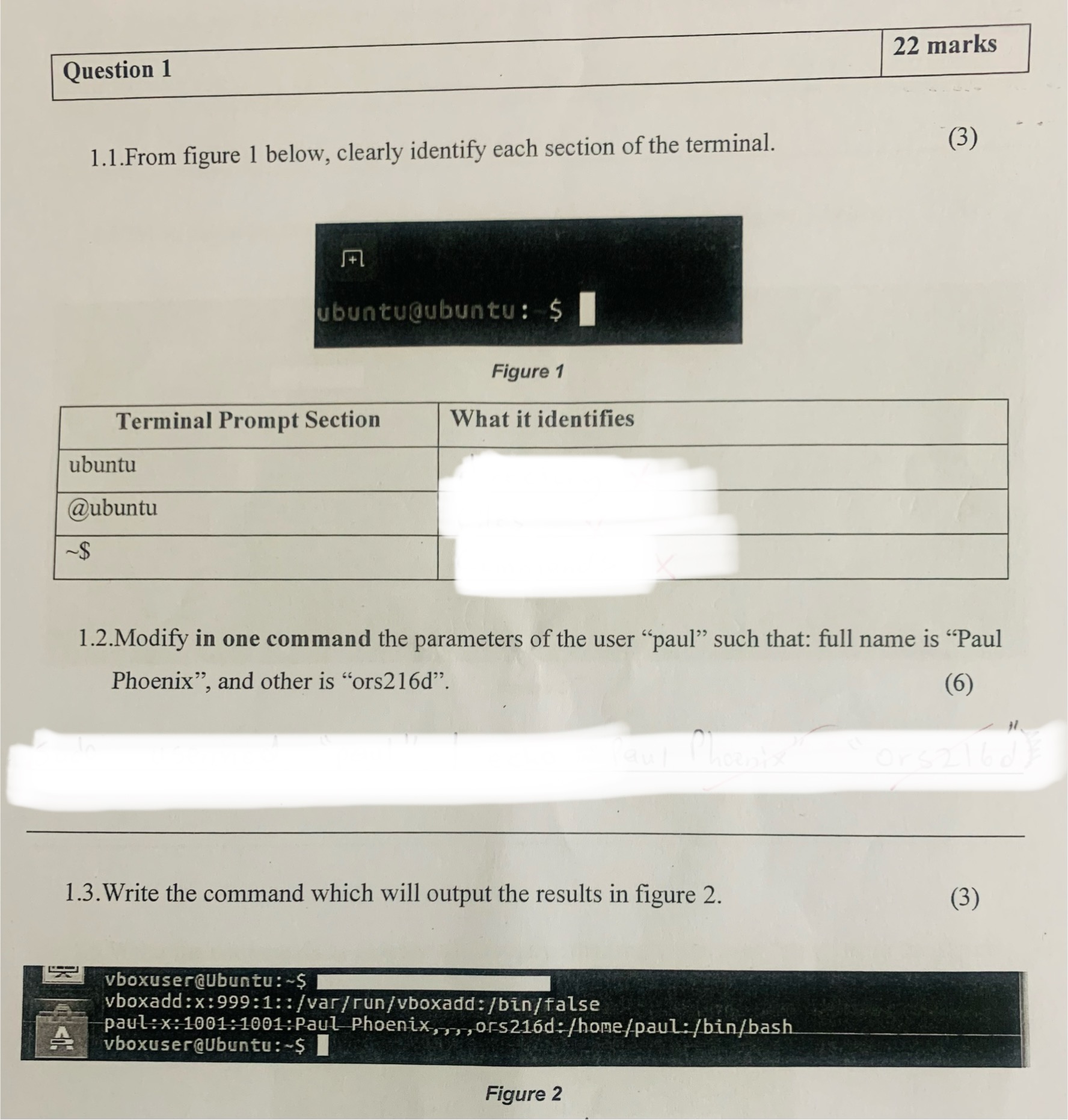 Solved by an EXPERT Question 11.1.From figure 1 ﻿below, clearly identify | Chegg.com