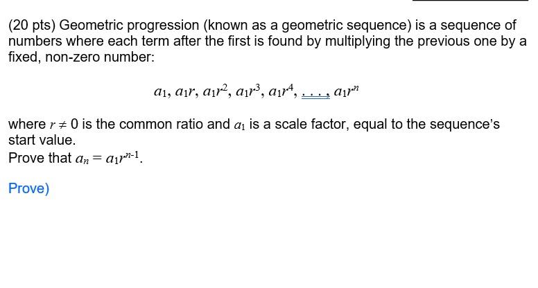 Solved (20 pts) Determine the big- O and big- Ω notations | Chegg.com