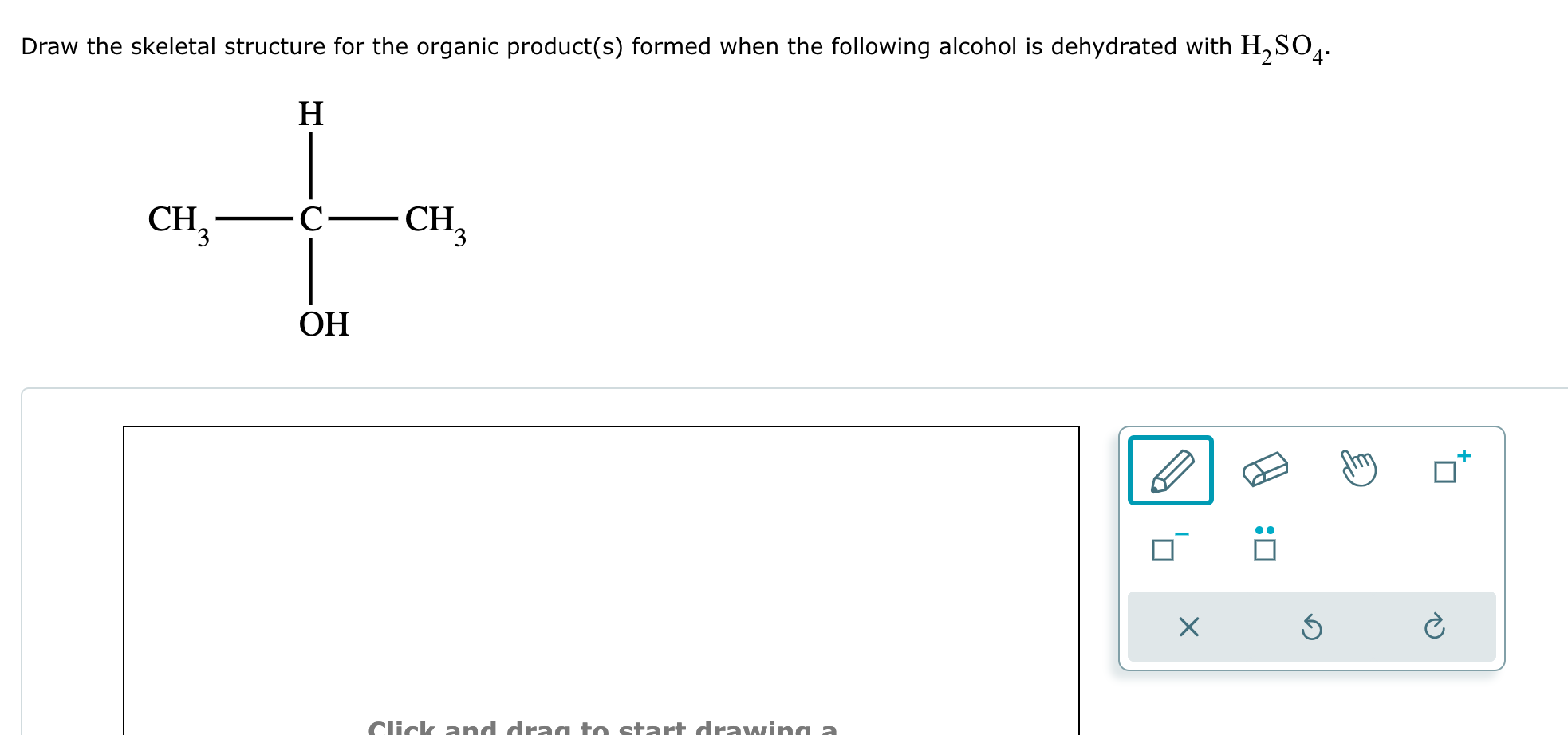 Solved Draw the skeletal structure for the organic | Chegg.com