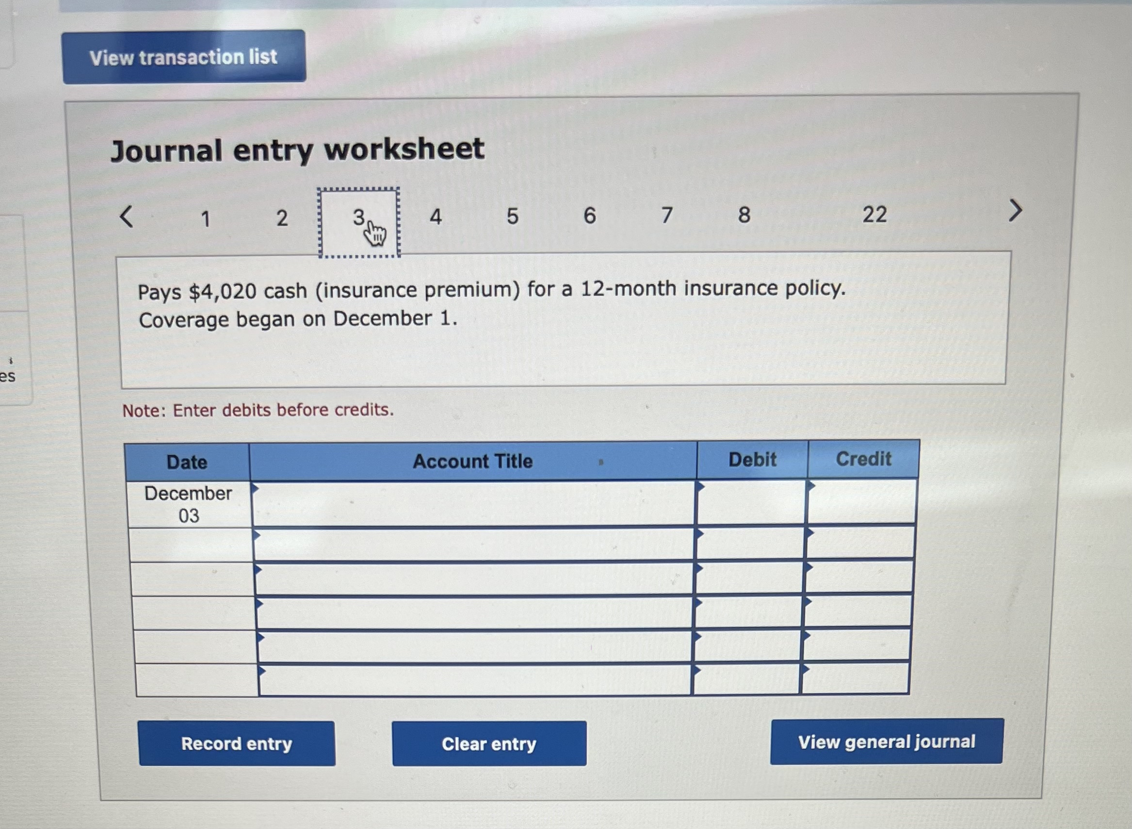 Solved Journal entry worksheet