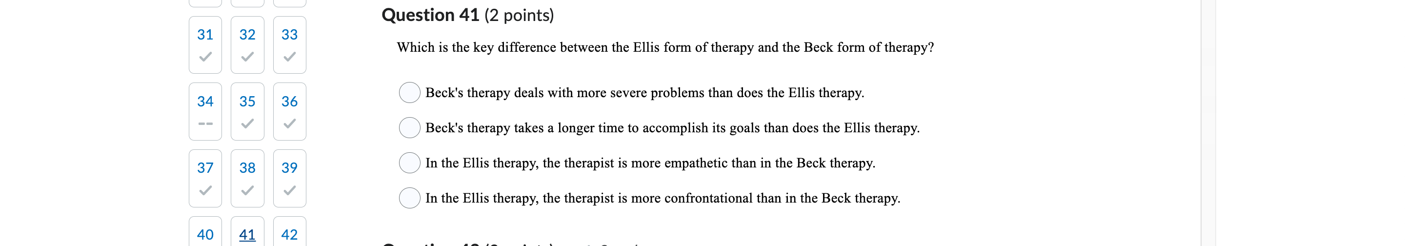 Solved Question 28 (2 points) Which statement about | Chegg.com