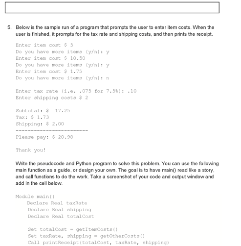 Solved 2. Design a pseudocode function named favoriteColor | Chegg.com