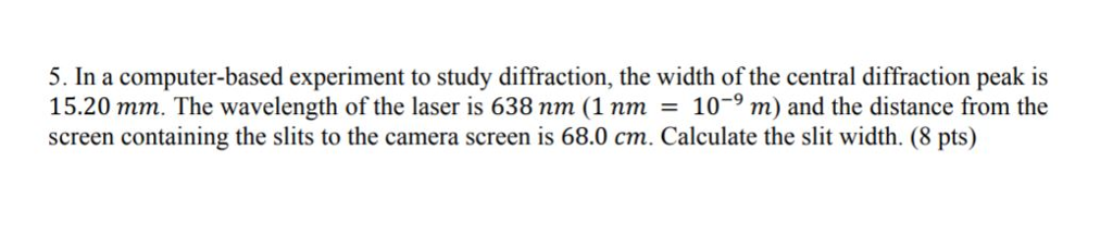 Solved 5. In a computer-based experiment to study | Chegg.com