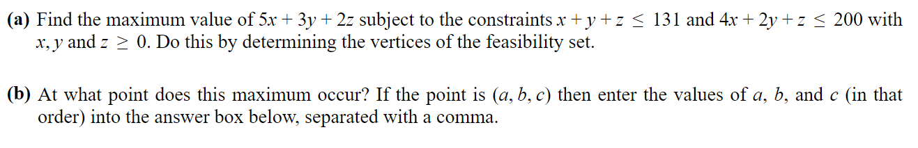 Solved Hi! I got the answer (a), which is 331, but I am not | Chegg.com