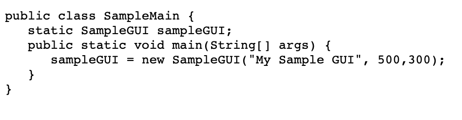 Solved Aim: Modifying a Java GUI. Create a new project in | Chegg.com
