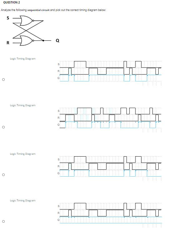 Solved QUESTION 2 Analyze the following sequential circuit | Chegg.com