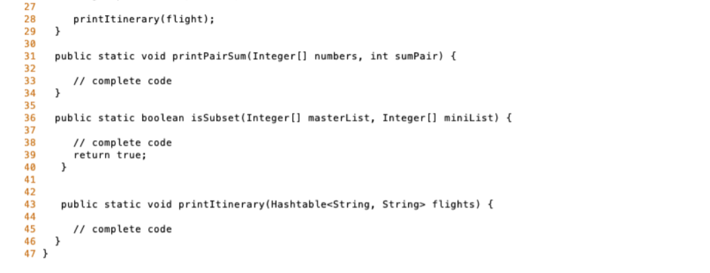 [100 Points - Hash Table]: An incomplete | Chegg.com