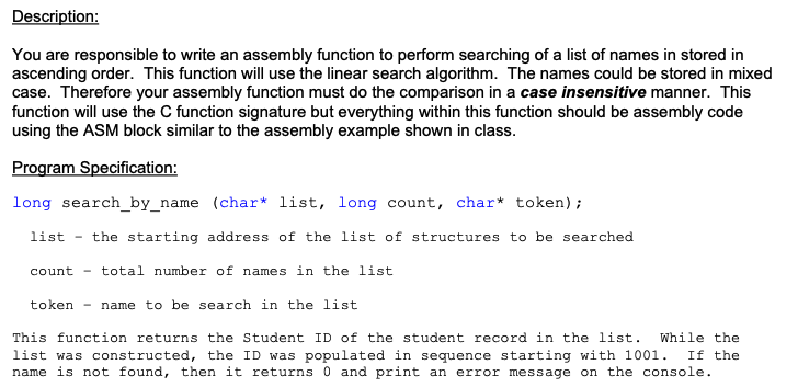 Sample program: / /* CS47 - Project #2 template | Chegg.com