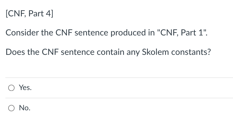 Solved Convert the following first-order logic sentence into | Chegg.com