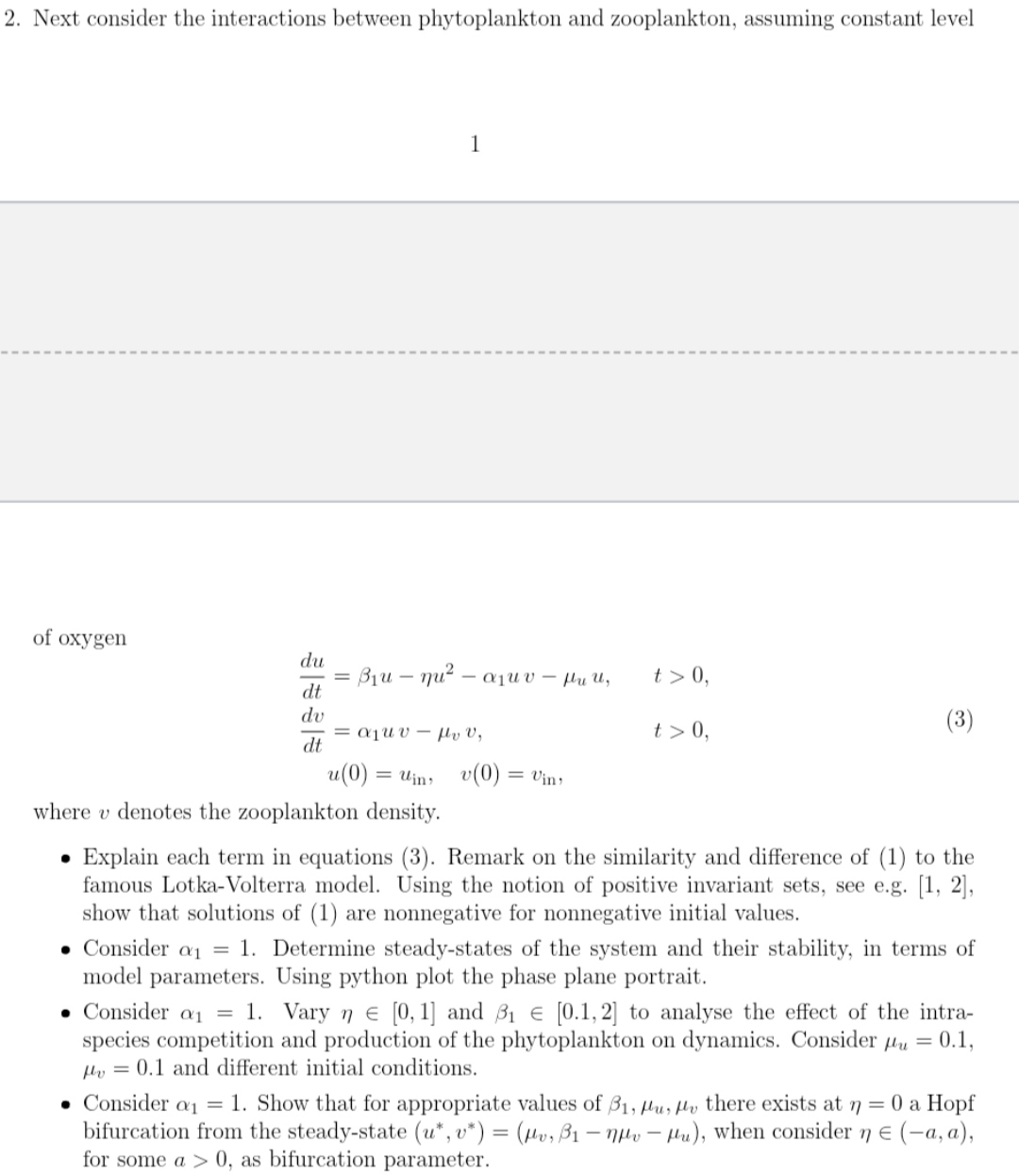 Solved 2. Next consider the interactions between | Chegg.com