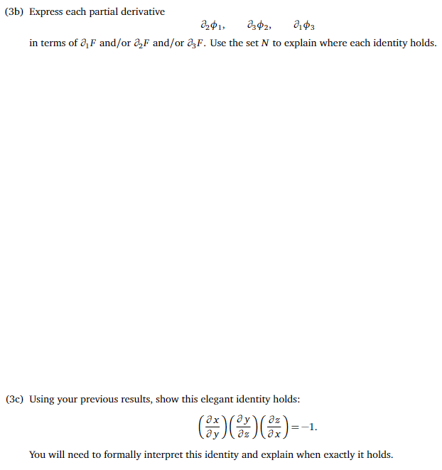 3. Let U⊆R3 be open and let F:U→R be a C1 map such | Chegg.com