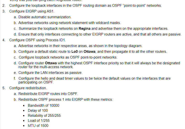 Solved Please help with all the commands for each device, | Chegg.com