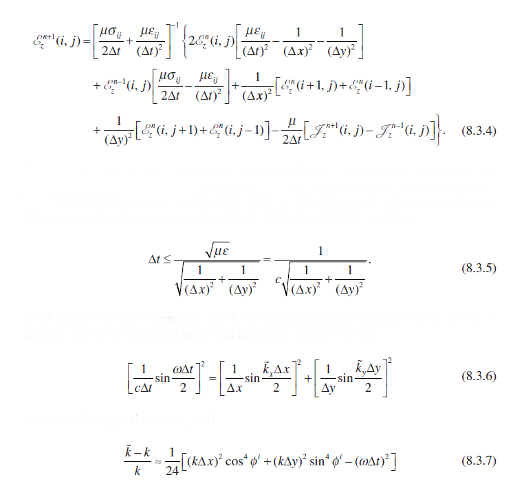 Solved Perform the numerical dispersion analysis on the | Chegg.com