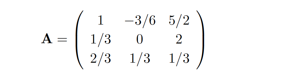 Solved Let be the following matrix associated with a system: | Chegg.com