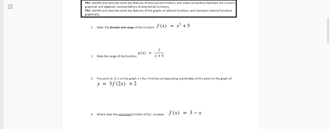 Solved PR1: identify and describe some key features of | Chegg.com