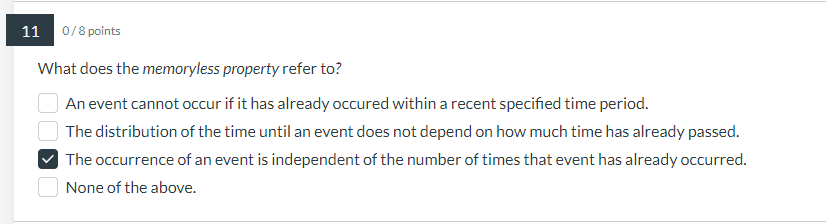 Solved Which distribution(s) is/are often used to model the | Chegg.com