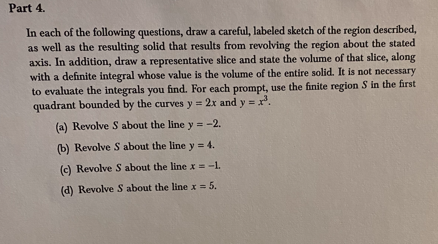 Solved Part 4. In each of the following questions, draw a | Chegg.com