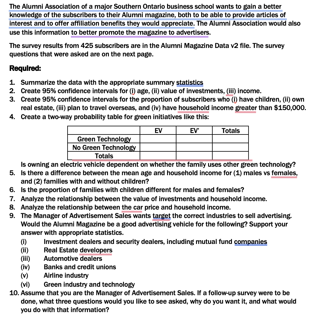 SURVEY QUESTIONS What is your age? Are you: Male | Chegg.com
