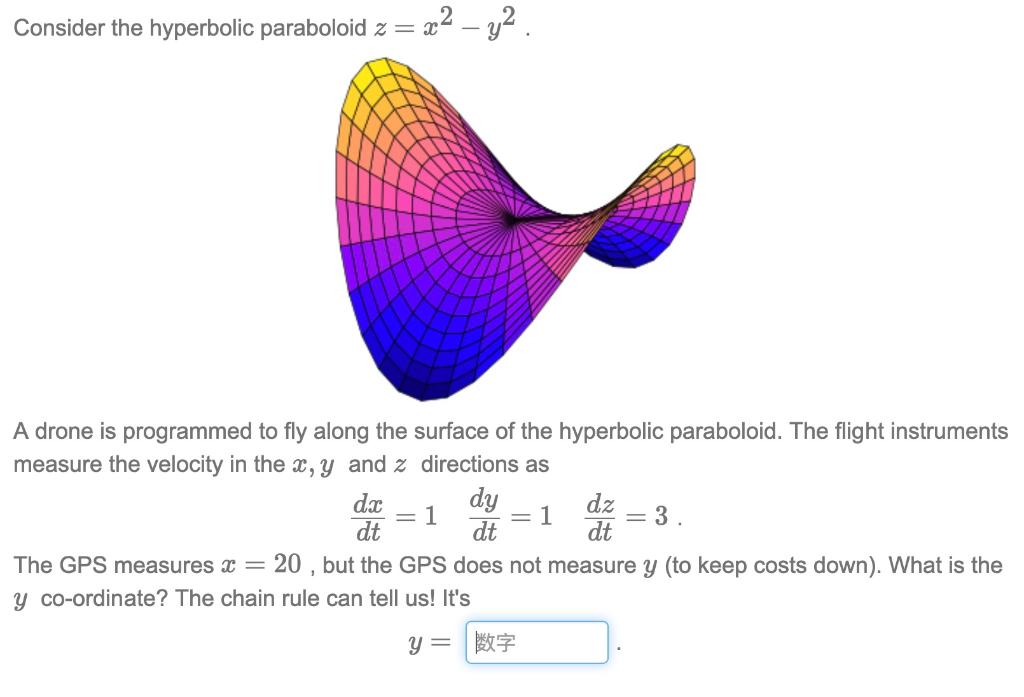 Solved Consider the hyperbolic paraboloid z = x2 - y² A | Chegg.com