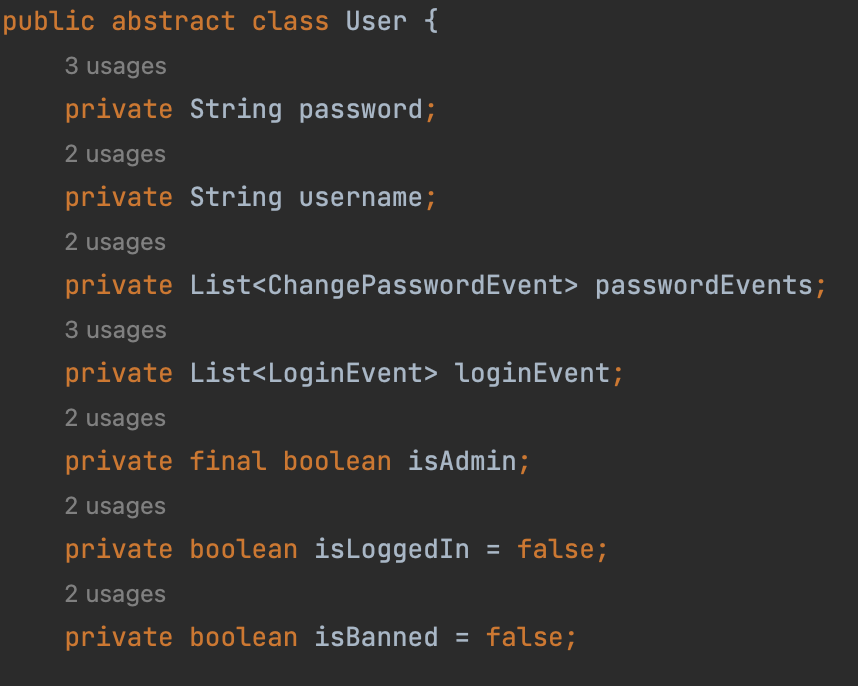 Solved Help with Java Login System (a program that works | Chegg.com