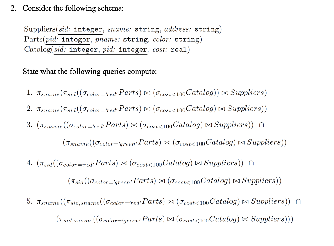 Solved 1. Write SQL statements to create the corresponding | Chegg.com