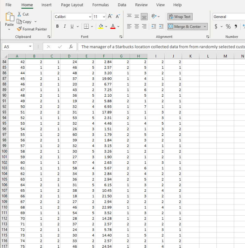 Solved File Home Insert Page Layout Formulas Data Review | Chegg.com