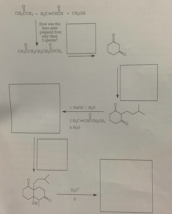 Solved Complete the following synthesis flow chart to | Chegg.com