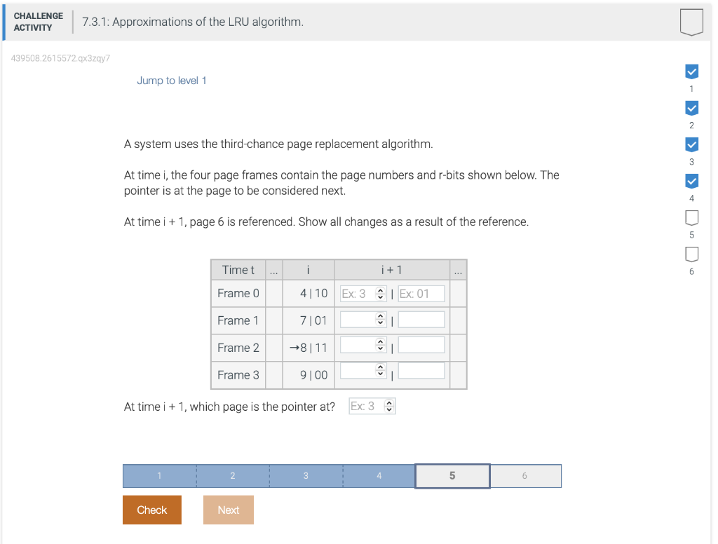 Solved A system uses the third-chance page replacement | Chegg.com