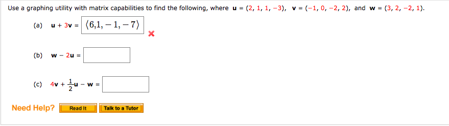 Solved Use a graphing utility with matrix capabilities to | Chegg.com