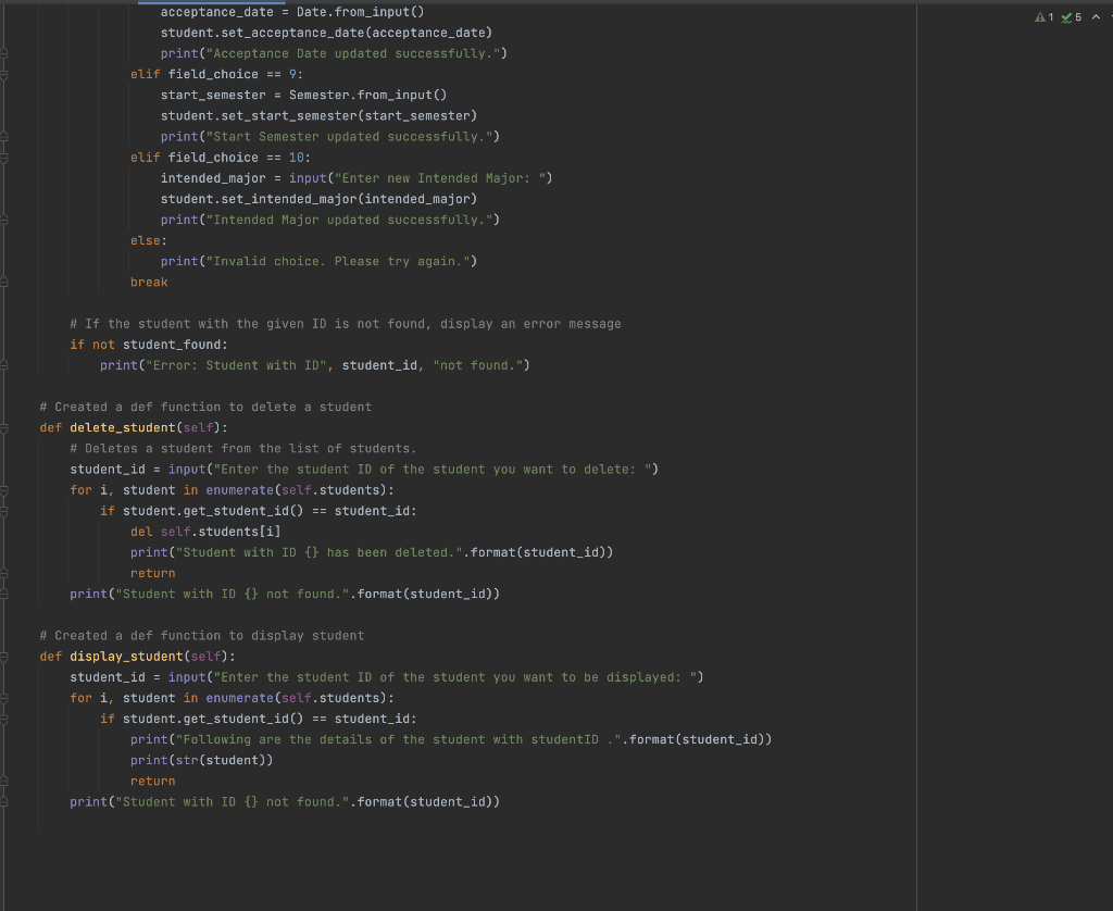 Solved 1. Construct a new class called "Course," which meets | Chegg.com