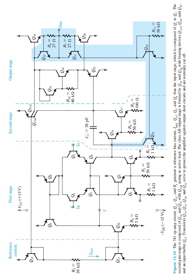 Solved 13.33 Transistor Q13 in the circuit of Fig. 13.14 | Chegg.com