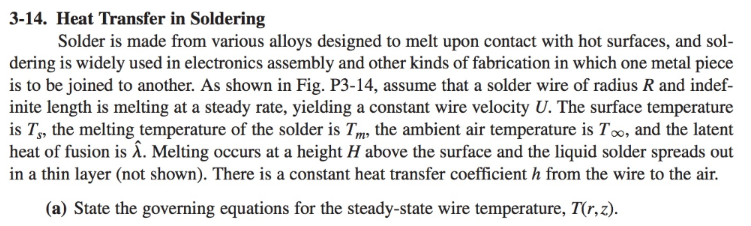 3-14. Heat Transfer in Soldering Solder is made from | Chegg.com