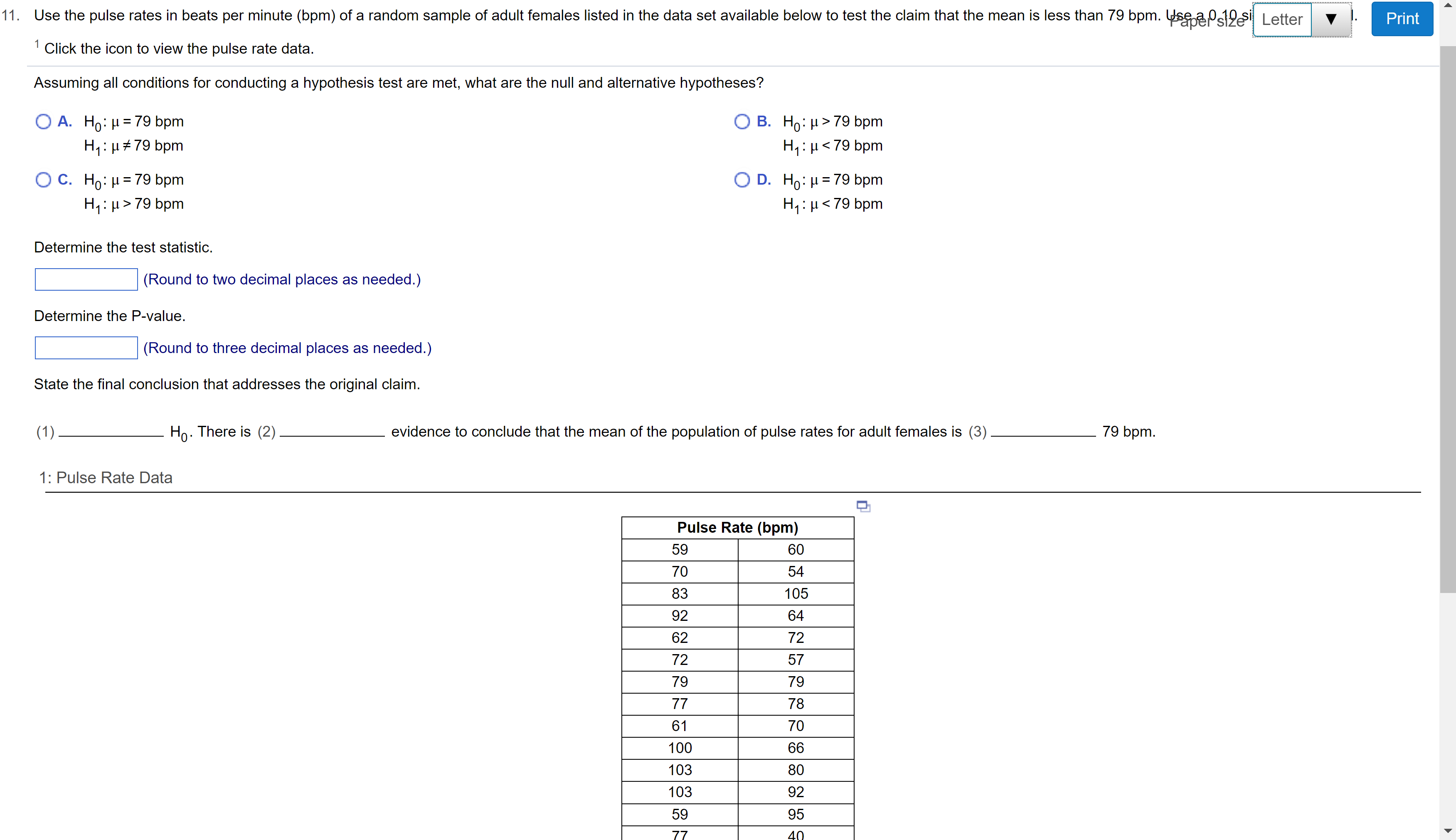 Solved Assume that the sample is a simple random sample. | Chegg.com