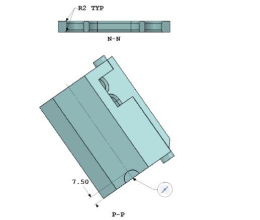 Solved B32101: Basic Part - Step 1 - (Fixture Block) Build | Chegg.com