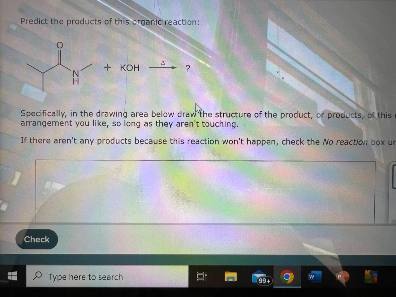 Solved Predict the products of this organic reaction: | Chegg.com