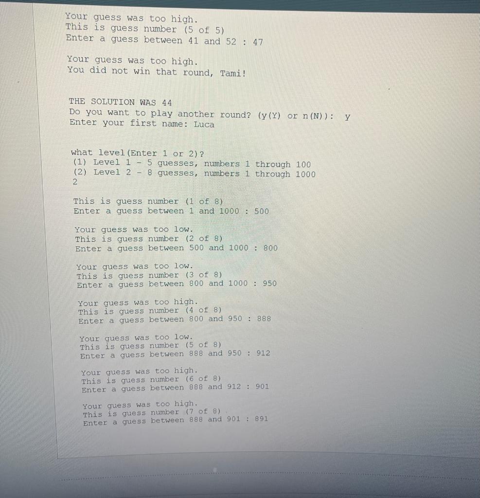 Solved Assignment purpose: programmer defined functions, | Chegg.com